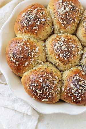 Multigrain Rolls - Cook Nourish Bliss