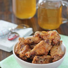 Baked Honey Chipotle Chicken Wings - Cook Nourish Bliss