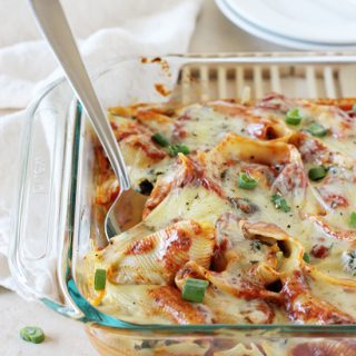Sweet Potato and Kale Stuffed Shells - Cook Nourish Bliss