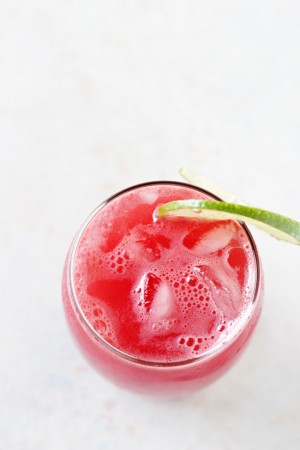 Watermelon Basil Agua Fresca - Cook Nourish Bliss