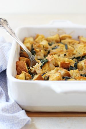 Caramelized Onion and Spinach Stuffing - Cook Nourish Bliss