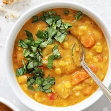 Dairy Free Corn Chowder - Cook Nourish Bliss