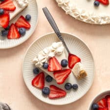 Dairy Free No Bake Cheesecake - Cook Nourish Bliss